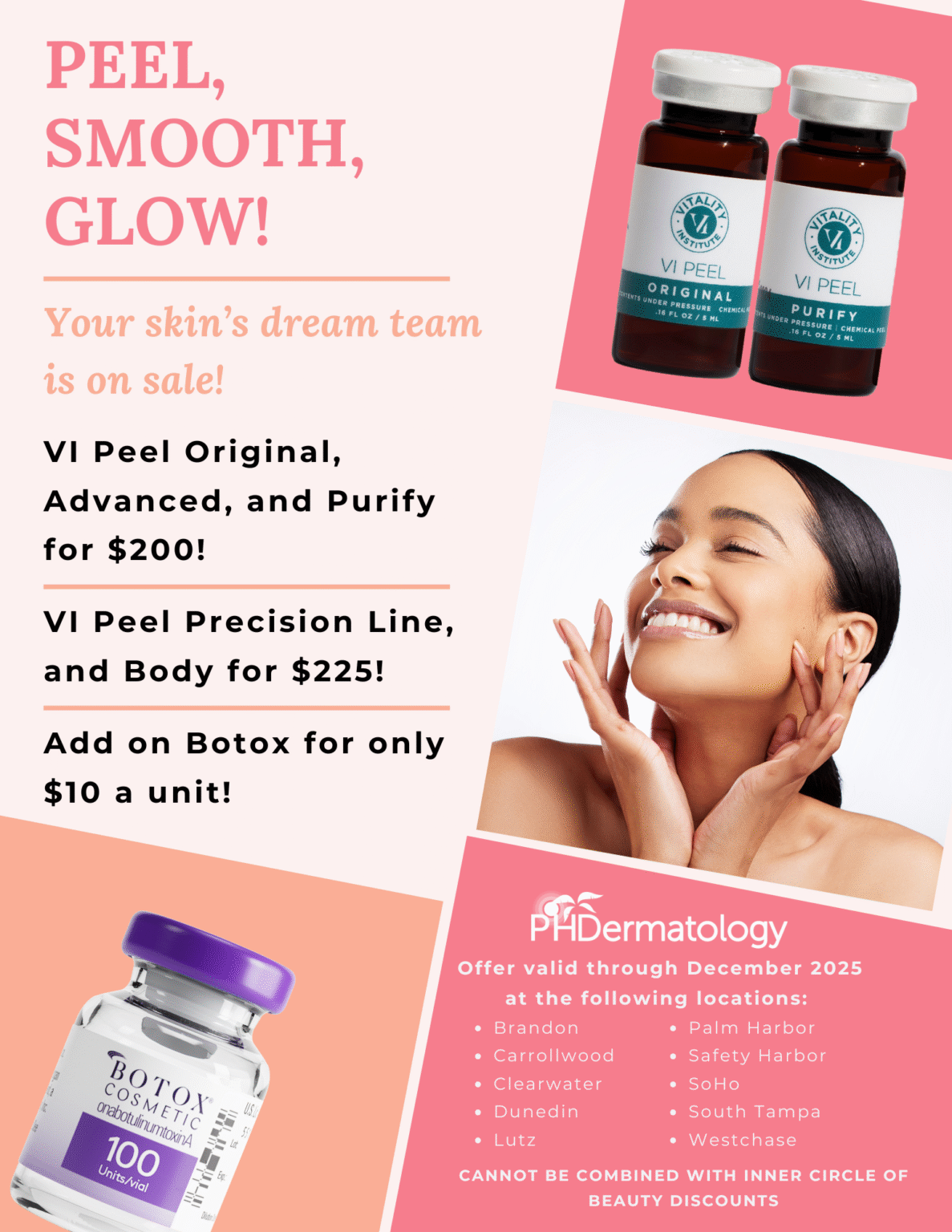 Tampa, Florida Dermatology Office Specials/Discounts | PHDermatology